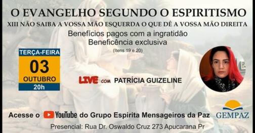 Não saiba a vossa mão esquerda o que dê a vossa mão direita - Itens 19 ...