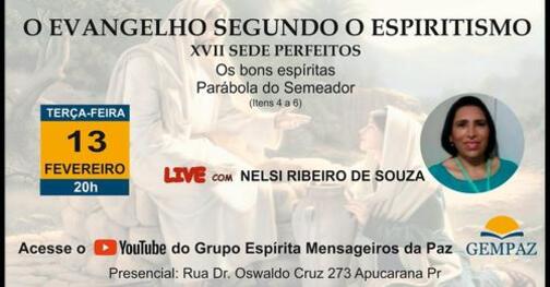 Sede perfeitos - Itens 4a 6 - Cap. XVII de "O Evangelho Segundo o ...